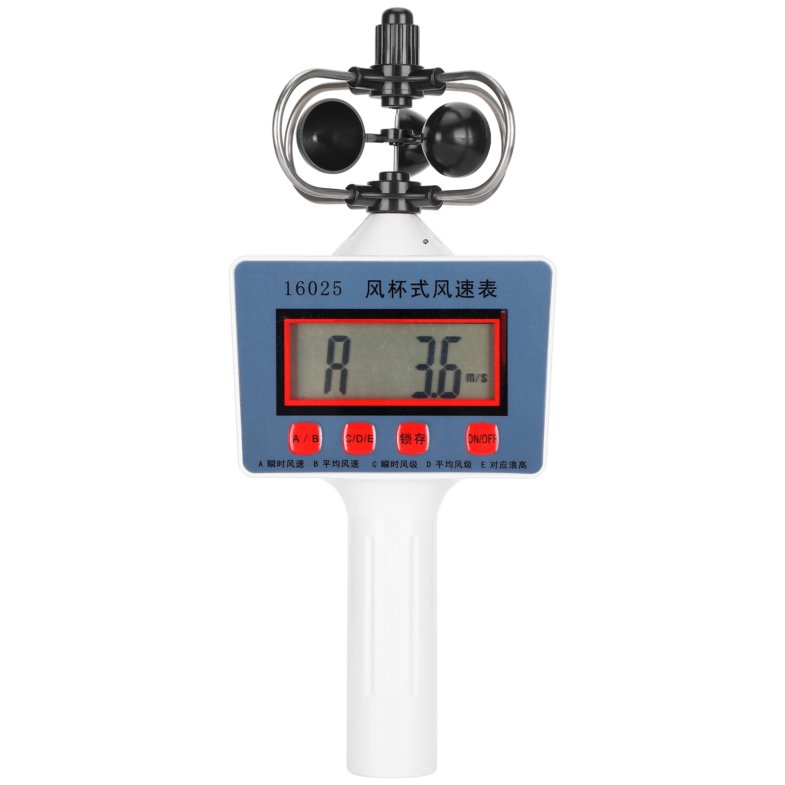 Cup Style Anemometer, Agriculture Barometer With Microcomputer ...