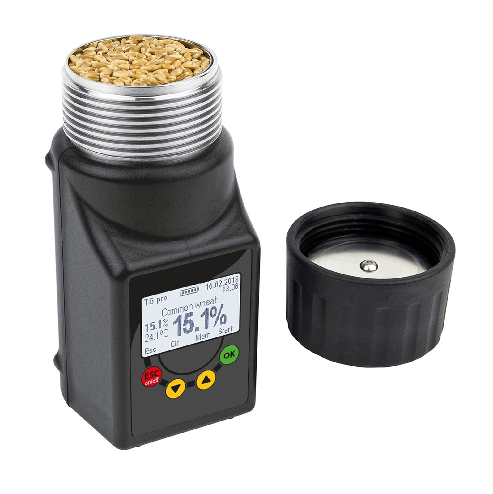 Cup Type Moisture Meter Can Measure Temperature With Storage Of 5000 ...