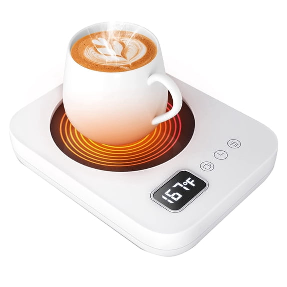 Cup Warmer Mug for Desk with 3-Temp Settings/ Sensor Switch/Auto Shut ...