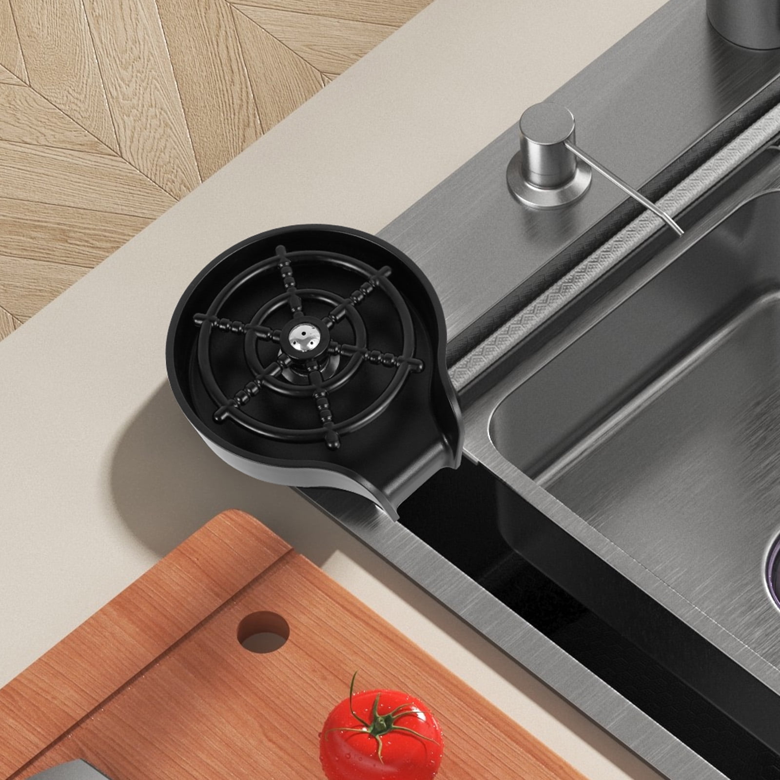 Cup Washer ABS Sink High Pressure Glass Rinser Efficient Cleaning Easy ...