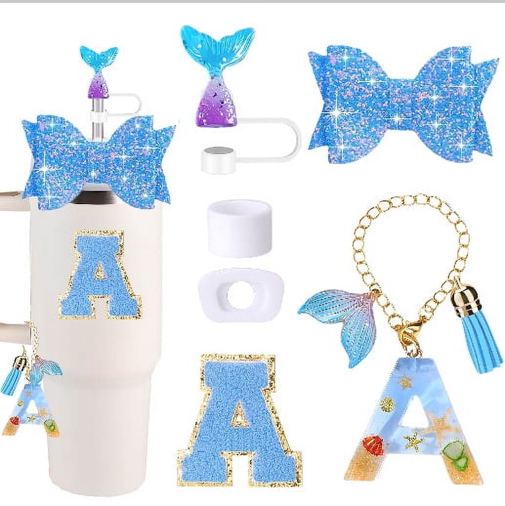 Cup accessories swallowtail bow decoration colorful sequins resin ...