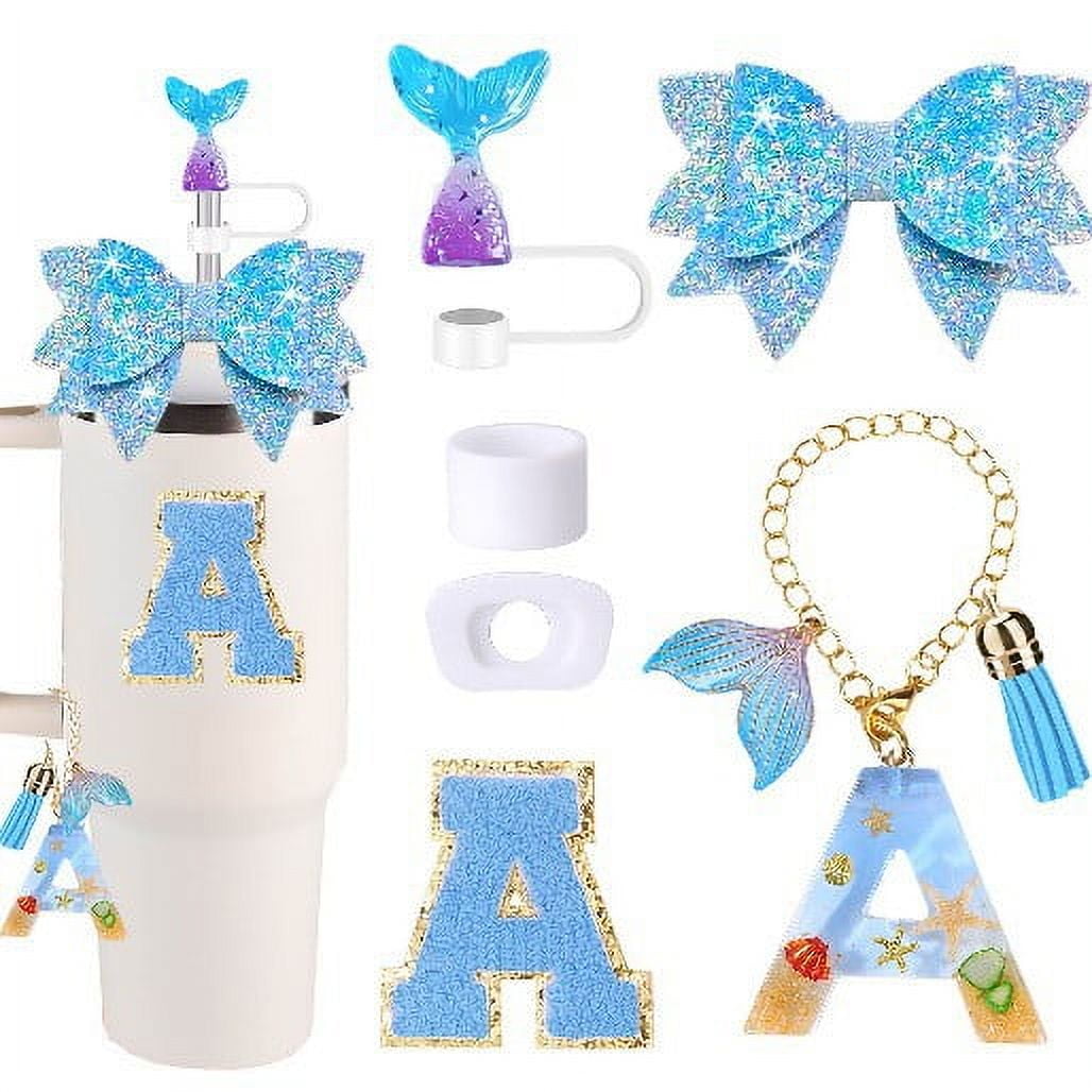 Cup accessories swallowtail bow decoration colorful sequins resin ...