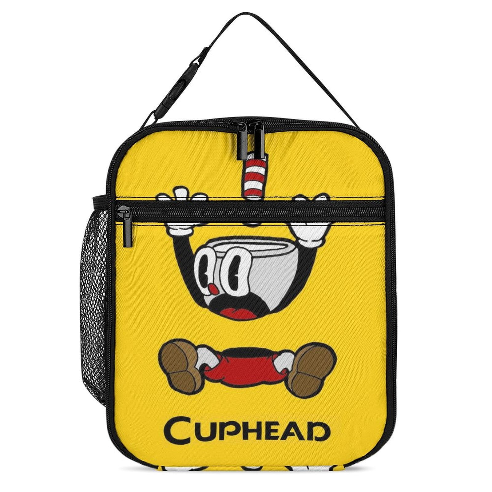 Cup-head Lunch Bag Insulated Reusable Lunch Box Thermal Cooler Tote For ...