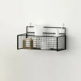 Cup holder wall-mounted non-perforated water cup storage shelf wall ...