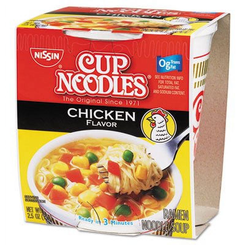Cup o Noodles, Chicken, 2.5 oz Cup, 24 per Carton, Sold as 1 Carton ...