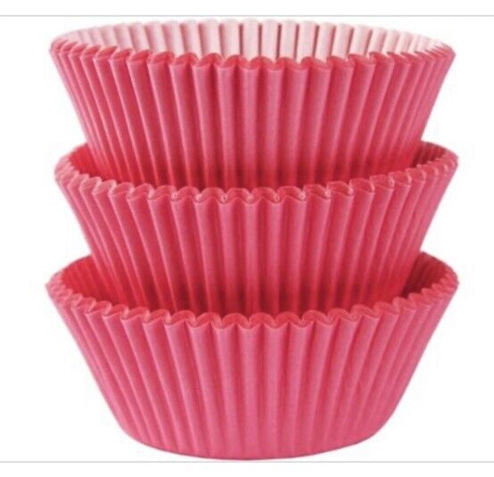 Cupcake Cases 75/pkg - Pink - Walmart.com