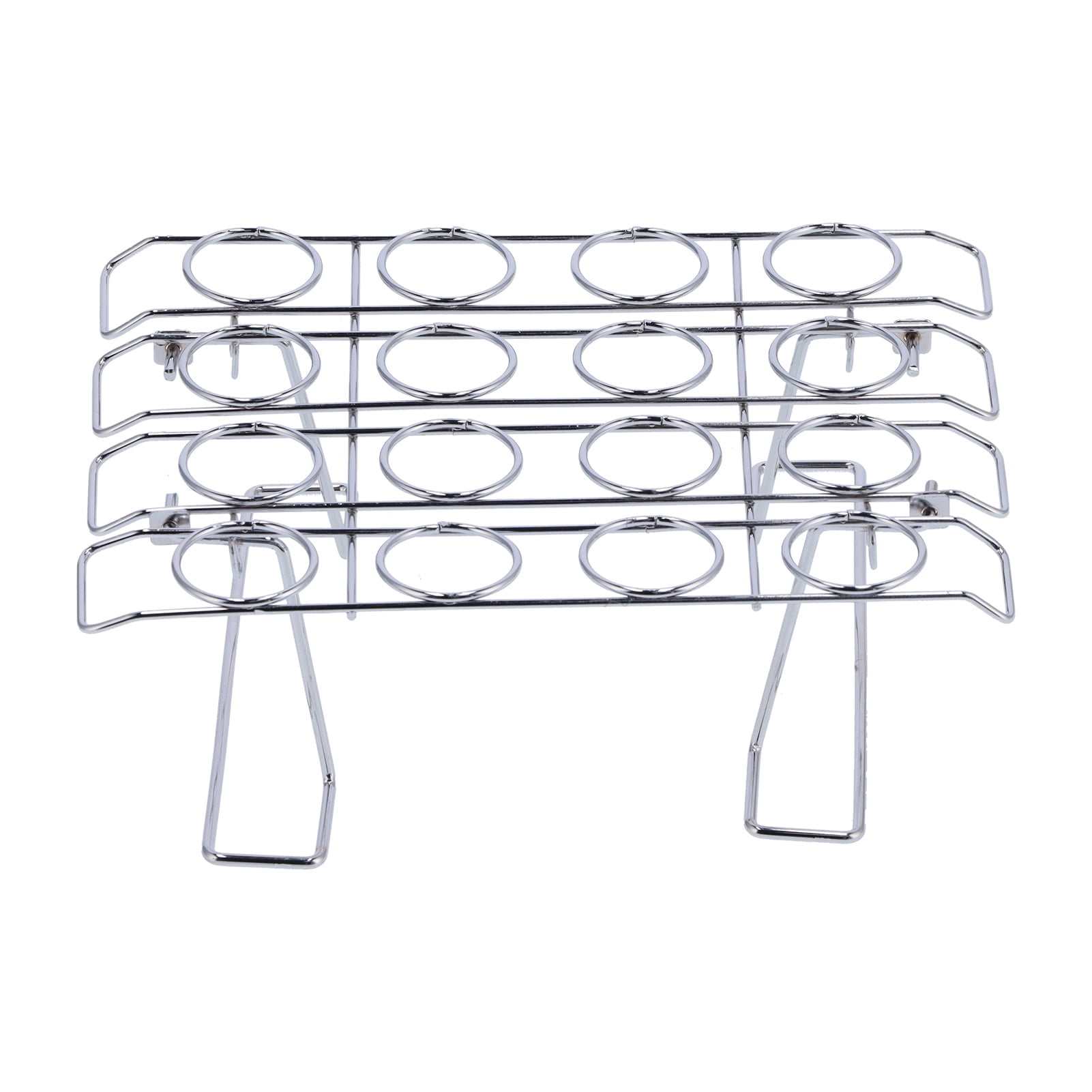 Cupcake Cones Baking Rack, 16-Hole Stainless Steel Ice Cream Cone Stand ...