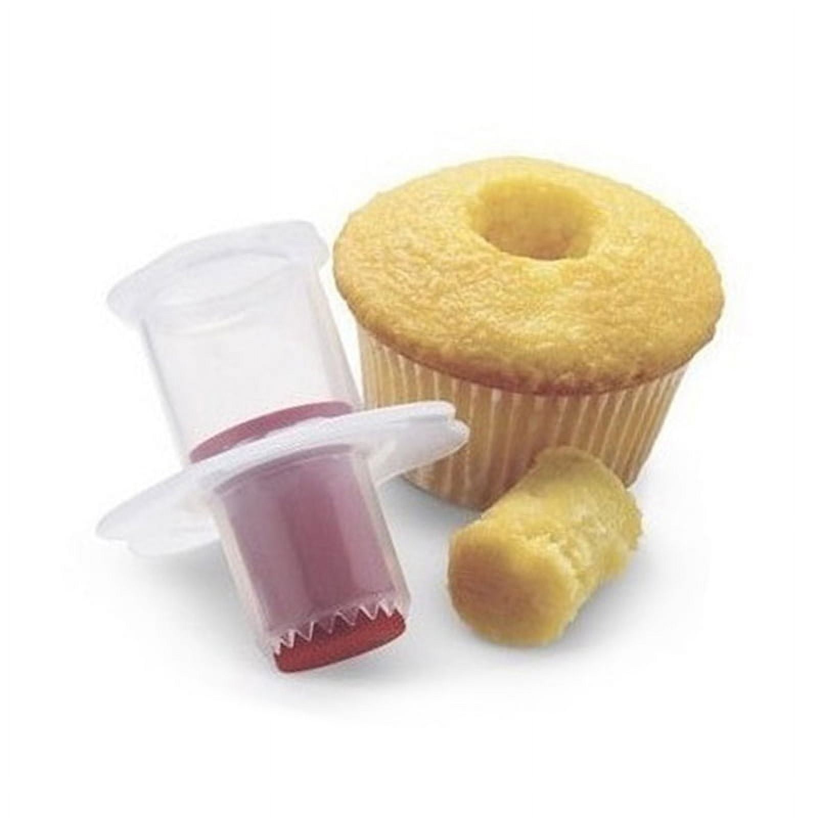 Cupcake Corer Plunger Cutter Pastry Cake Hole Maker Decorating Divider ...