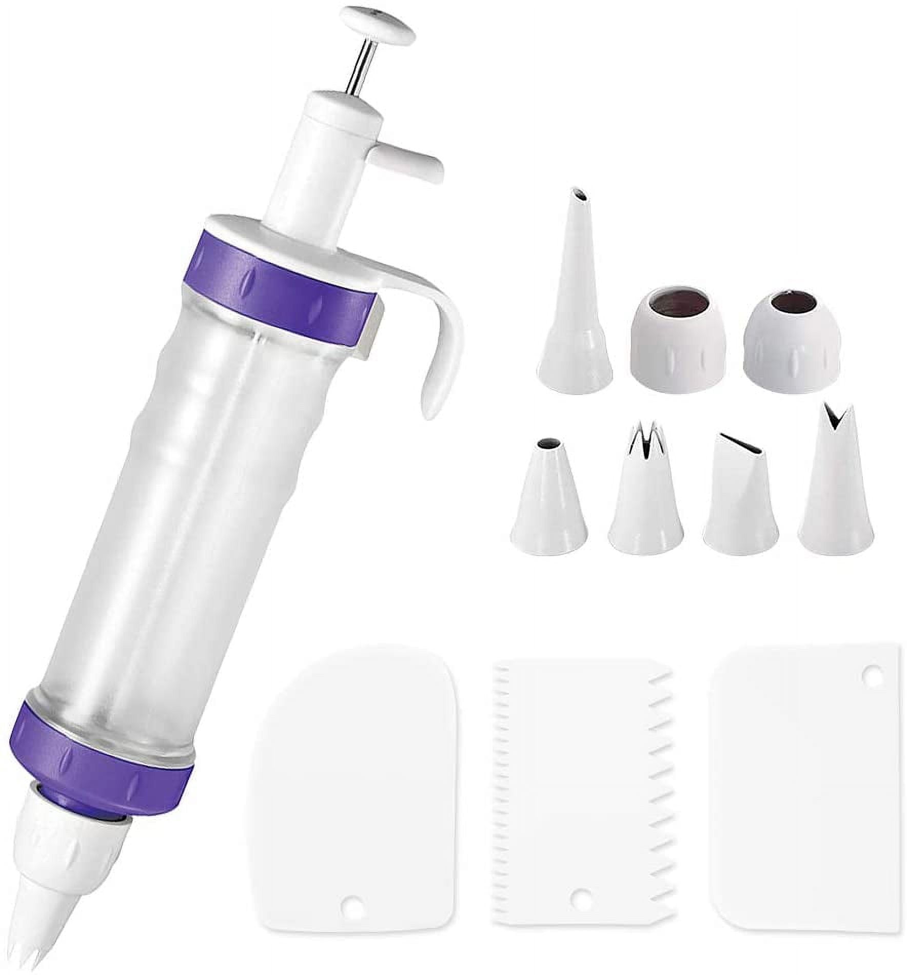 Cupcake Decorating Kit, Dessert Decorating Syringe Set, Cupcake Filling ...