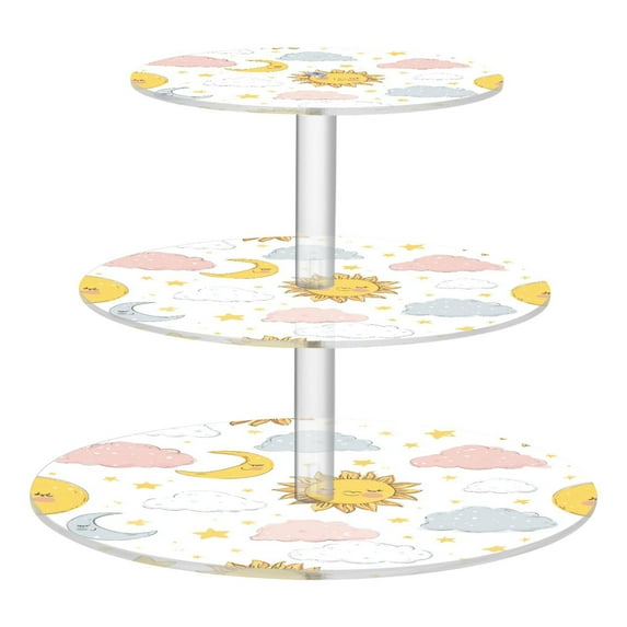 Cupcake Dessert Display Holder Tower Decorations For Party Wedding ...