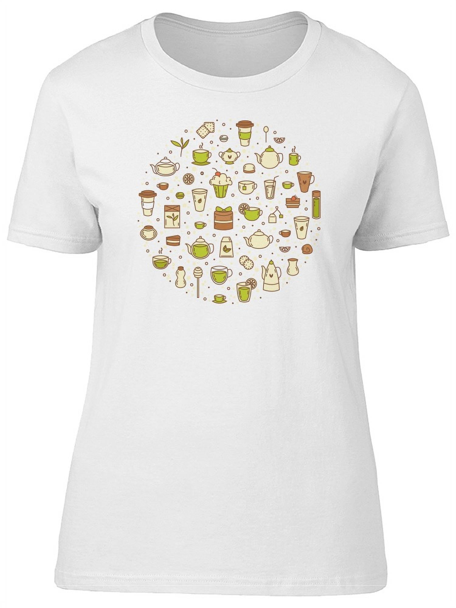Cupcake Doodles Tee Women's -Image by Shutterstock - Walmart.com