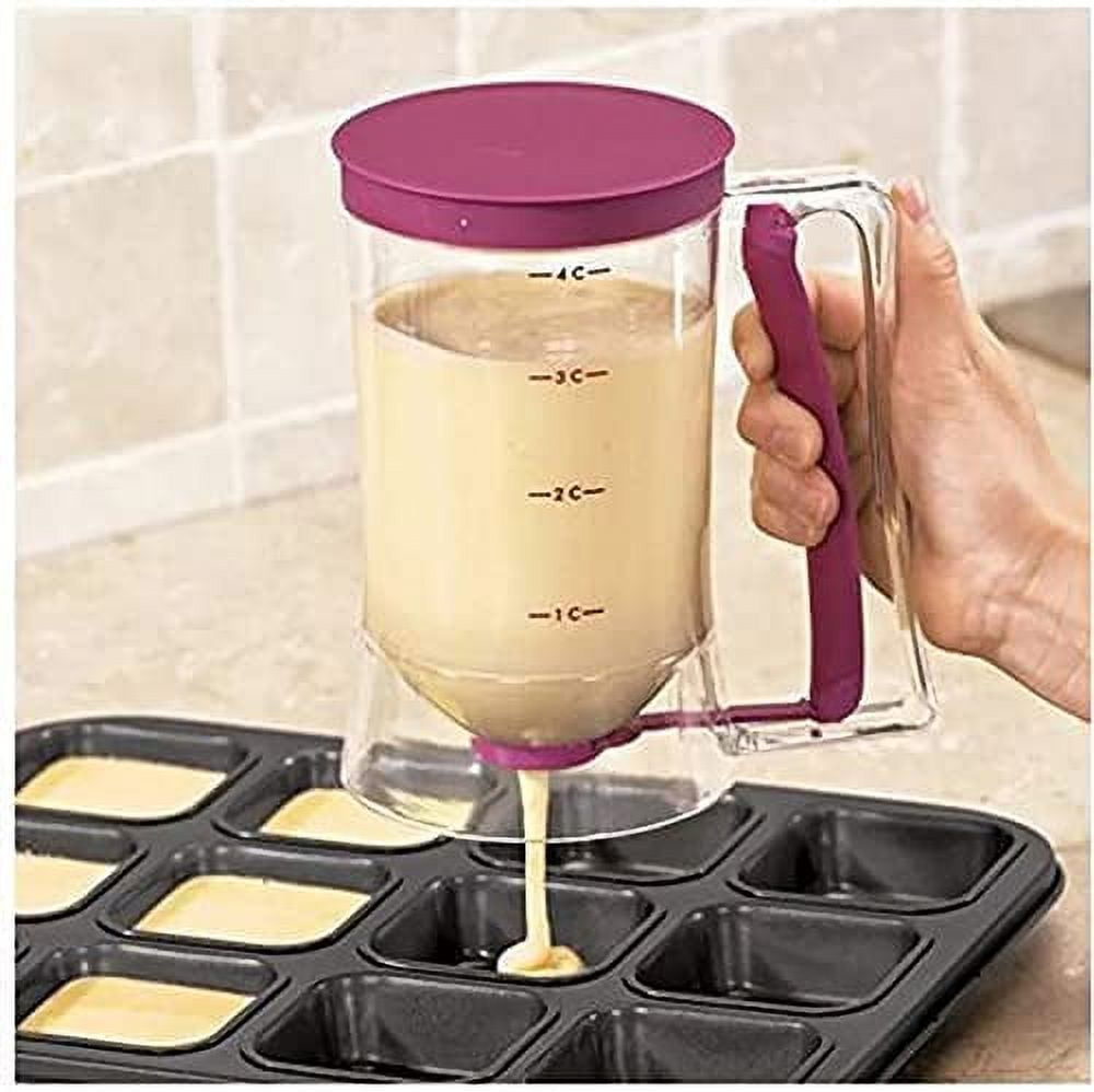 Cupcake Pancake Cookies Cream Dispenser Cake Mix Jug Baking Essentials ...