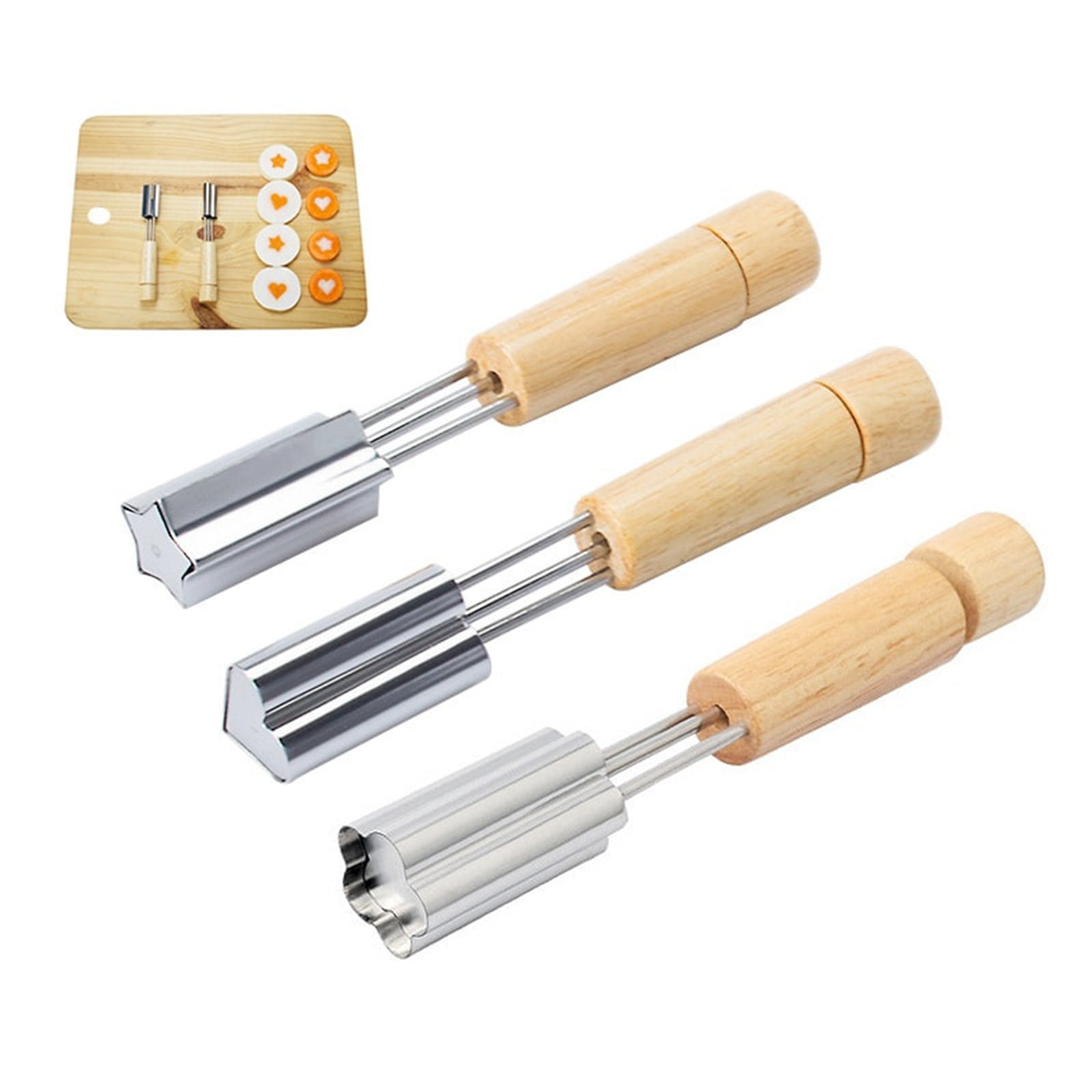 Cupcake Plunger Cutter Cake Digging Holes Tools Kitchen Mini Cupcake ...