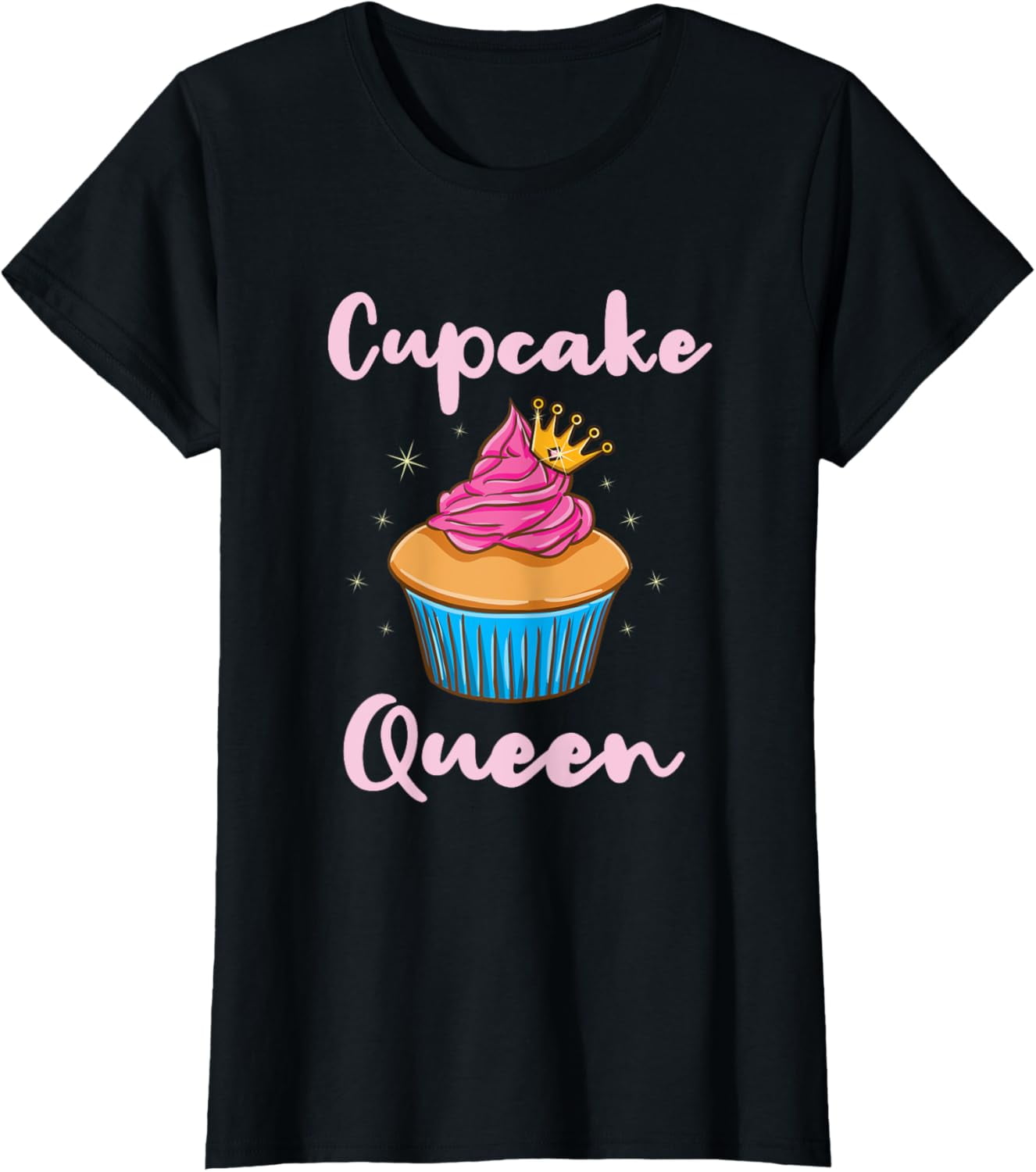 Cupcake Queen Cupcake Lover T-Shirt - Walmart.com