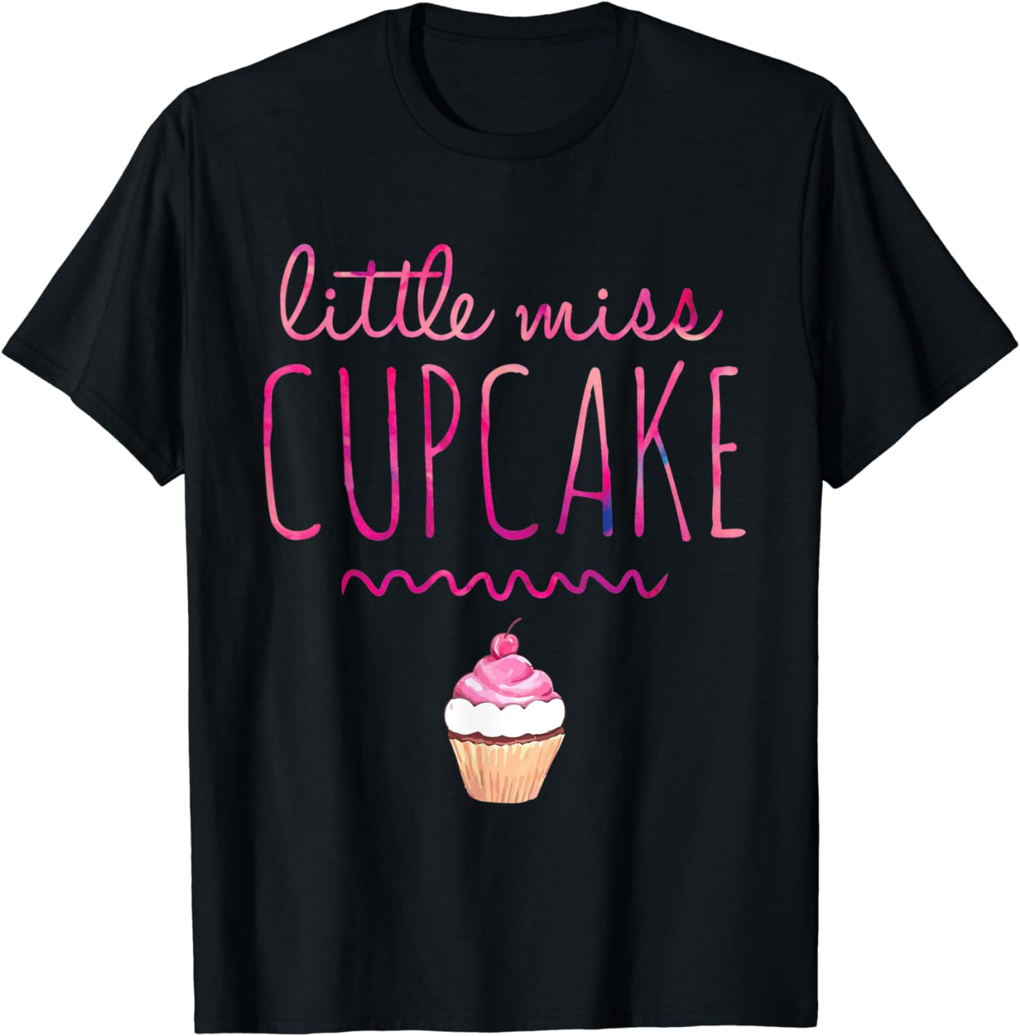 Cupcake Shirt, Little Miss Cupcake Cute Pink TShirts - Walmart.com