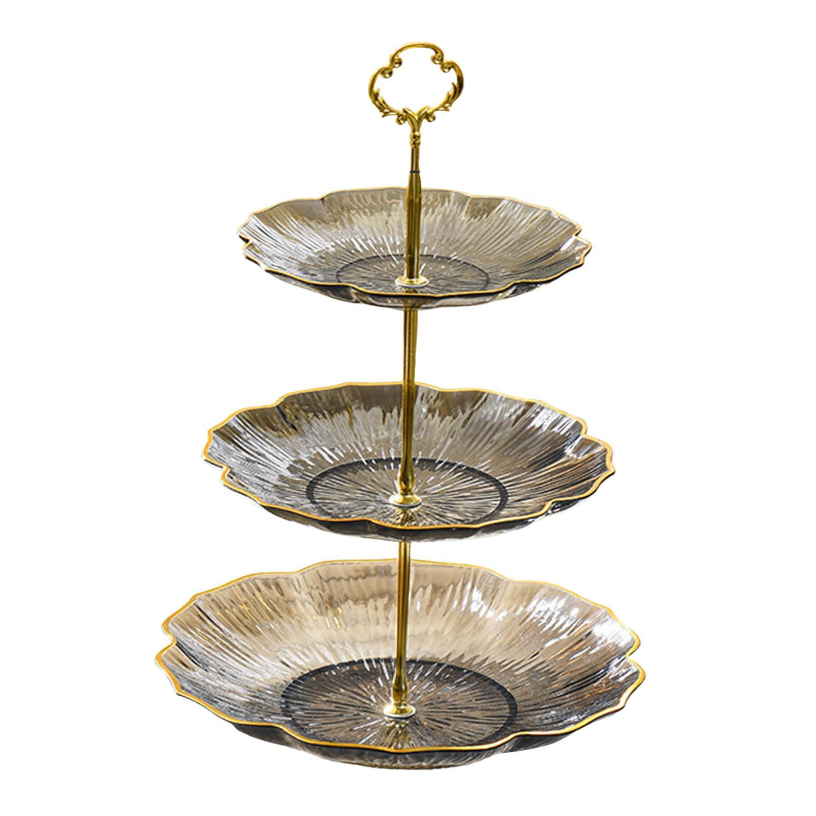 Cupcake Stand Cake Rack Cake Stand with Handle Display Plate ...