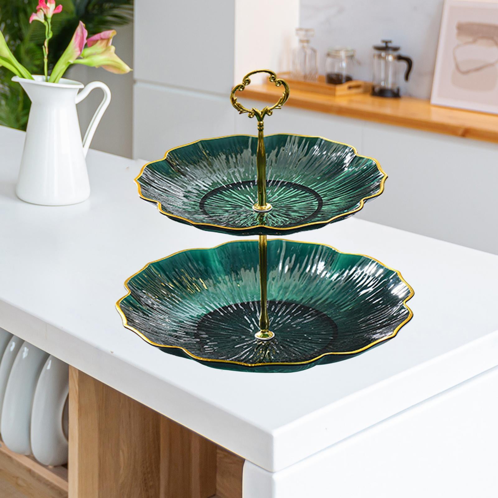 Cupcake Stand Fruits Snack Serving Tray Tea Party Serving Platter ...