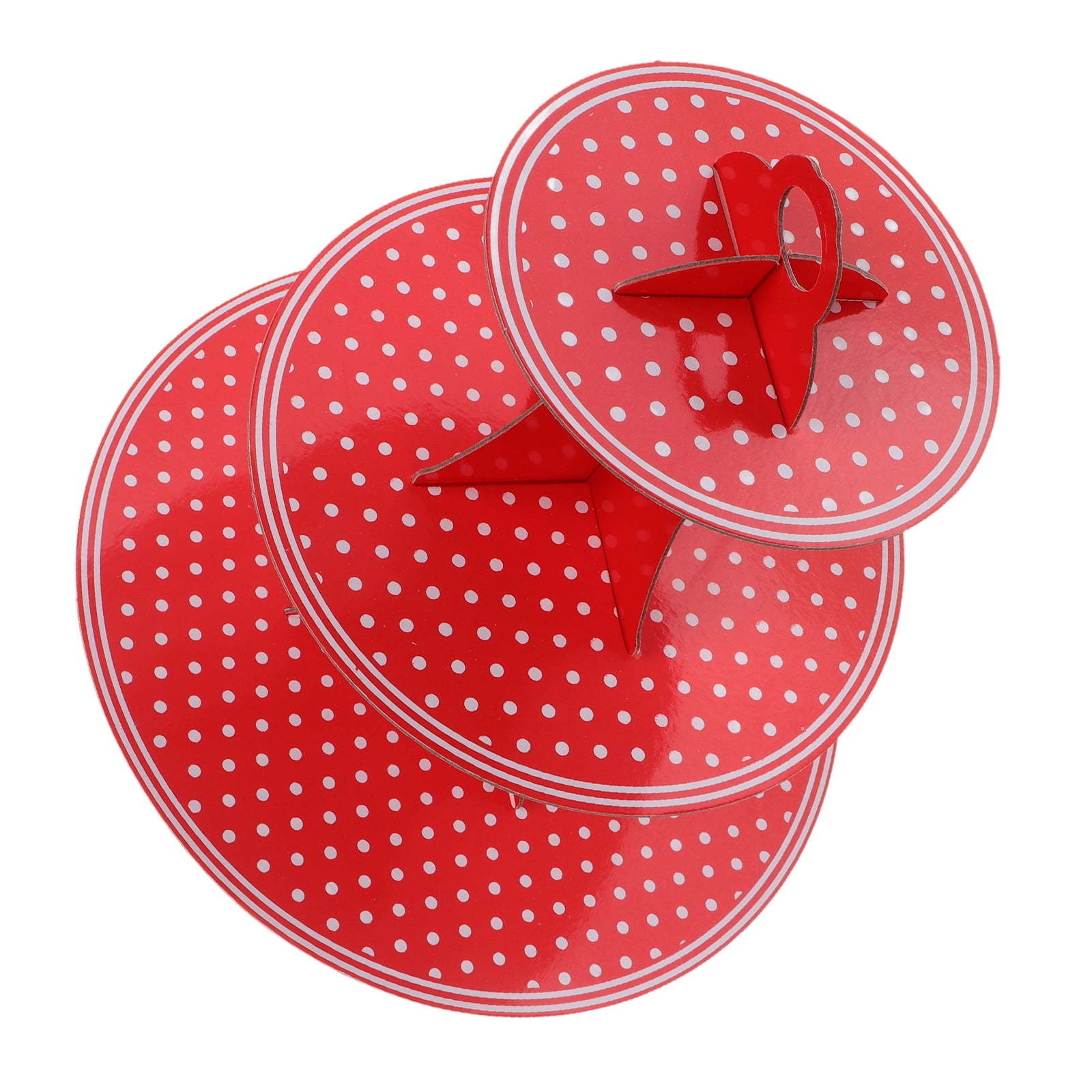 Cupcake Storage Stand Paper Cake Display Stand 3-tiers Cupcake ...