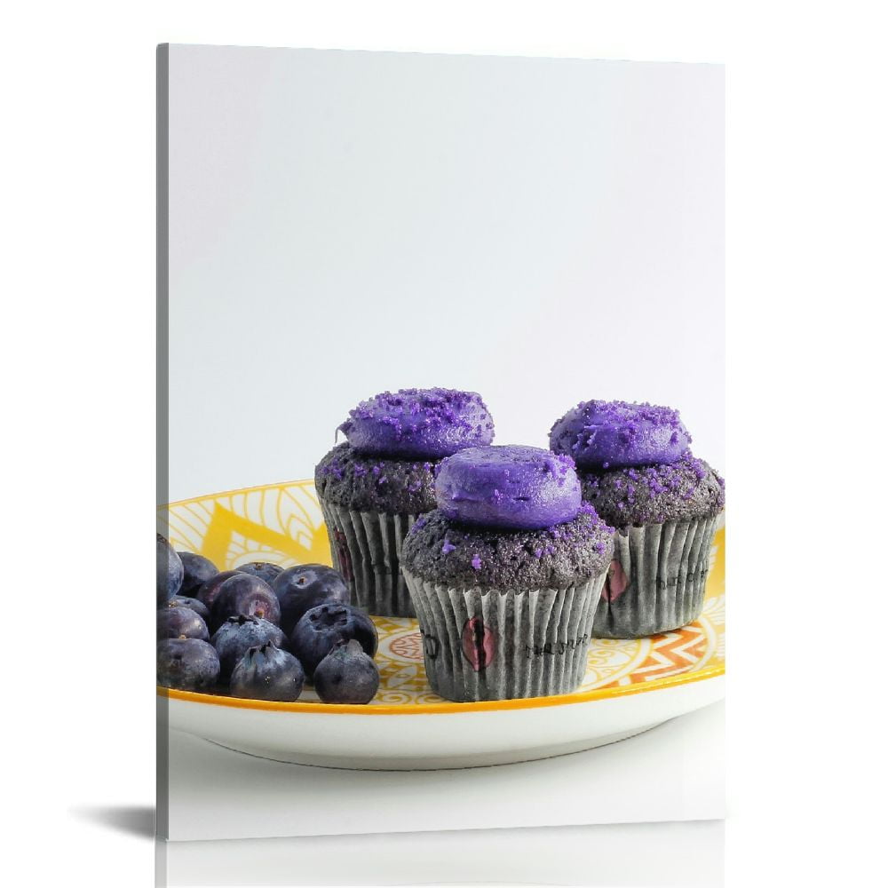 Cupcakes Artwork Paintings Print on Canvas Wall Art for Home Walls ...