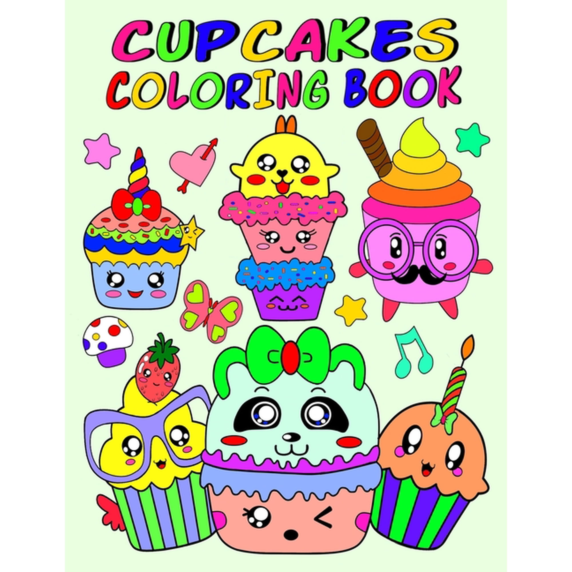 Cupcakes Coloring Pages