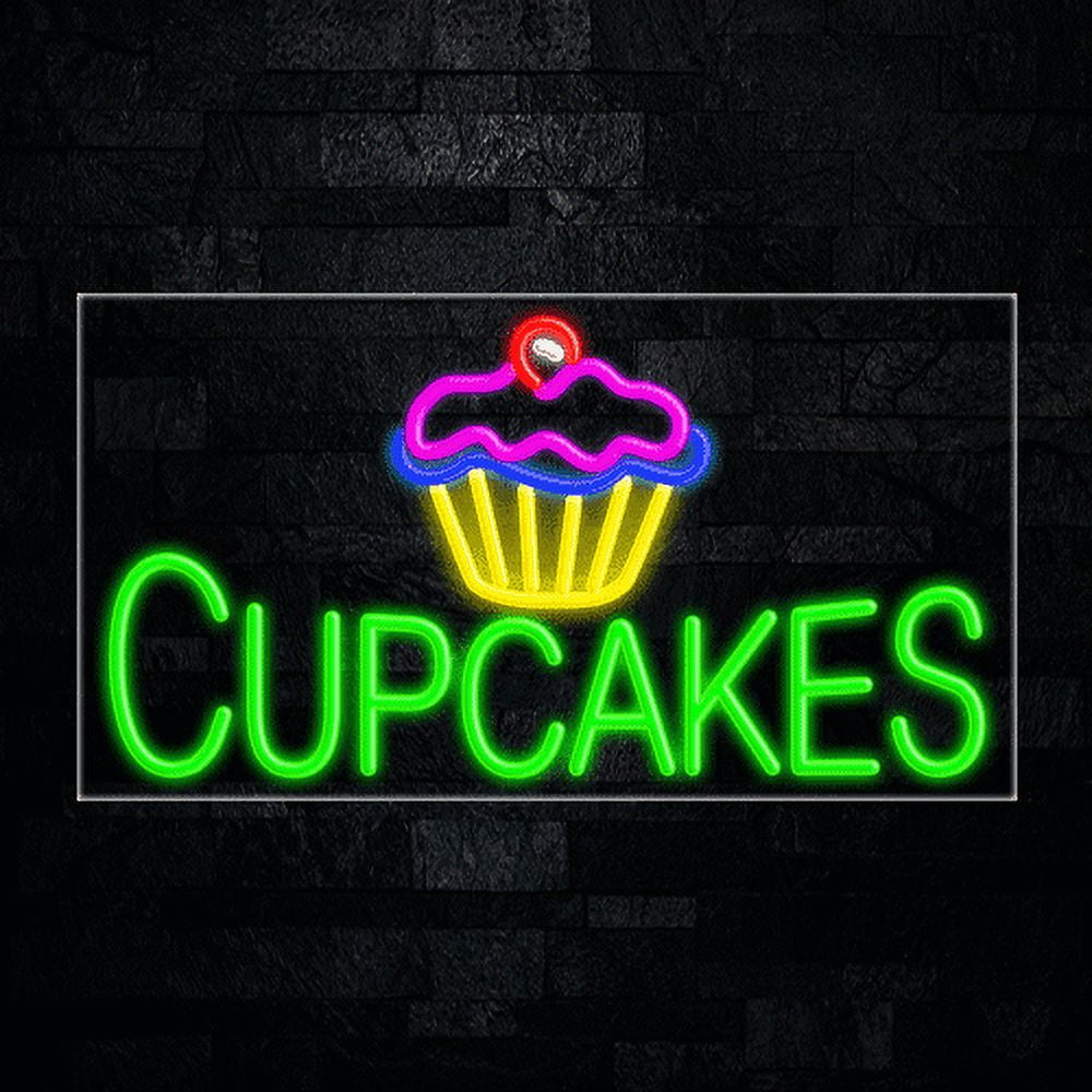 Cupcakes-LED Neon Sign 33"L x 18"H #31281 - Walmart.com