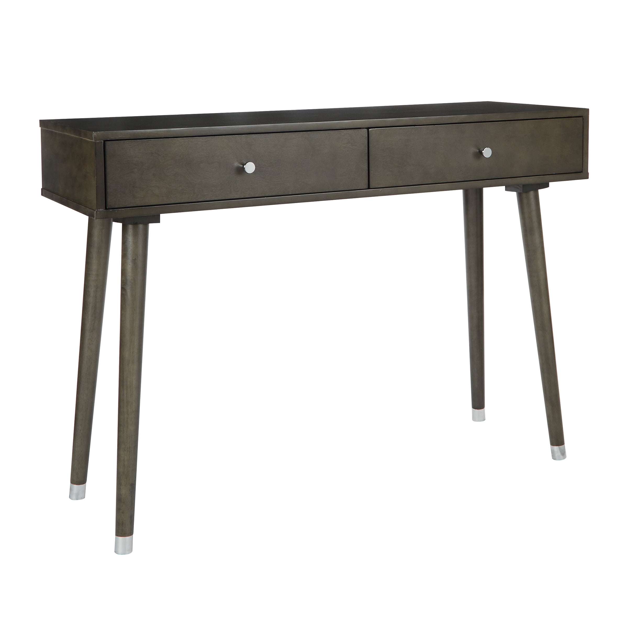Cupertino Console Table in Gray Wood K/D Legs Only. - Walmart.com