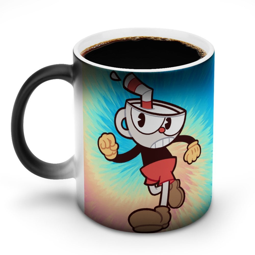 Cuphead And Mugman 2 Ceramic Coffee Cups & Mugs for Mens/Womens/Boys ...
