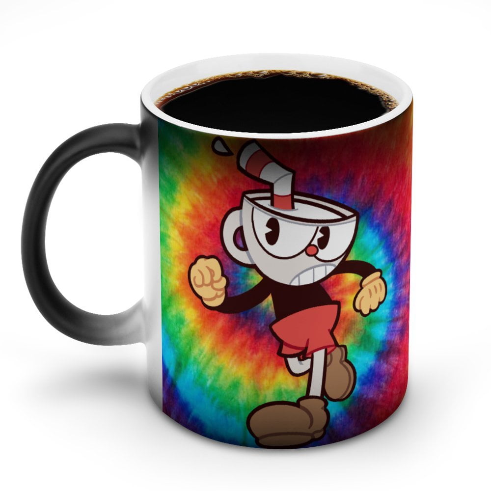 Cuphead And Mugman 2 Ceramic Coffee Cups & Mugs for Mens/Womens/Boys ...