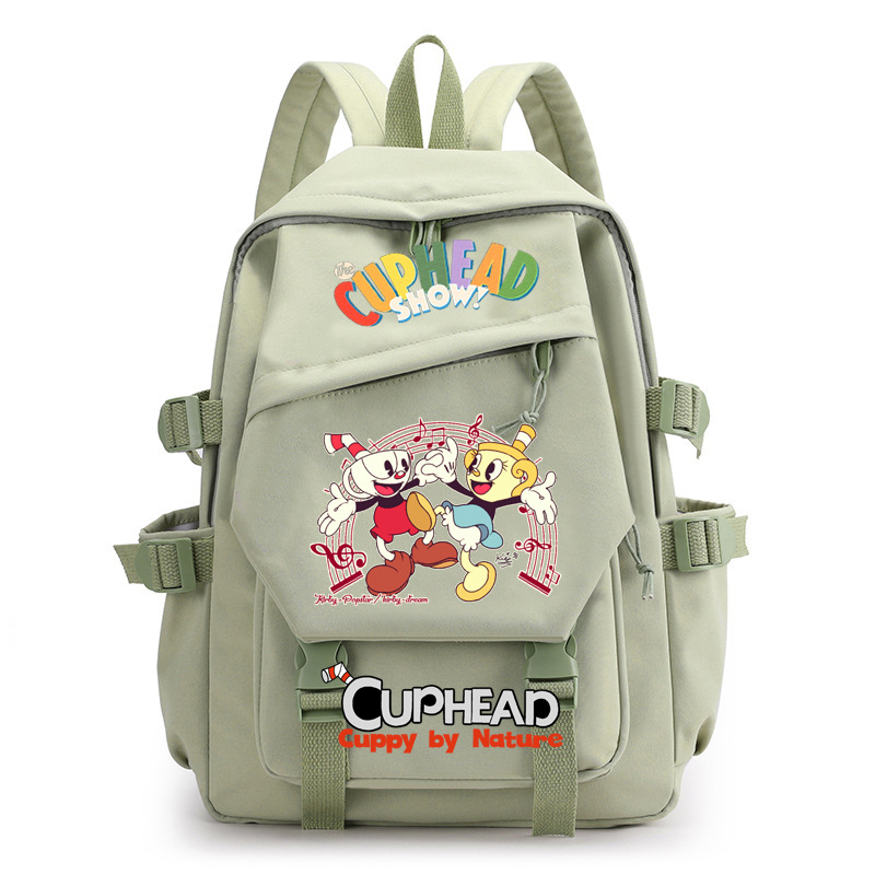 Cuphead Anime Backpack For Women Men, Fashion Daypack, Classic High ...