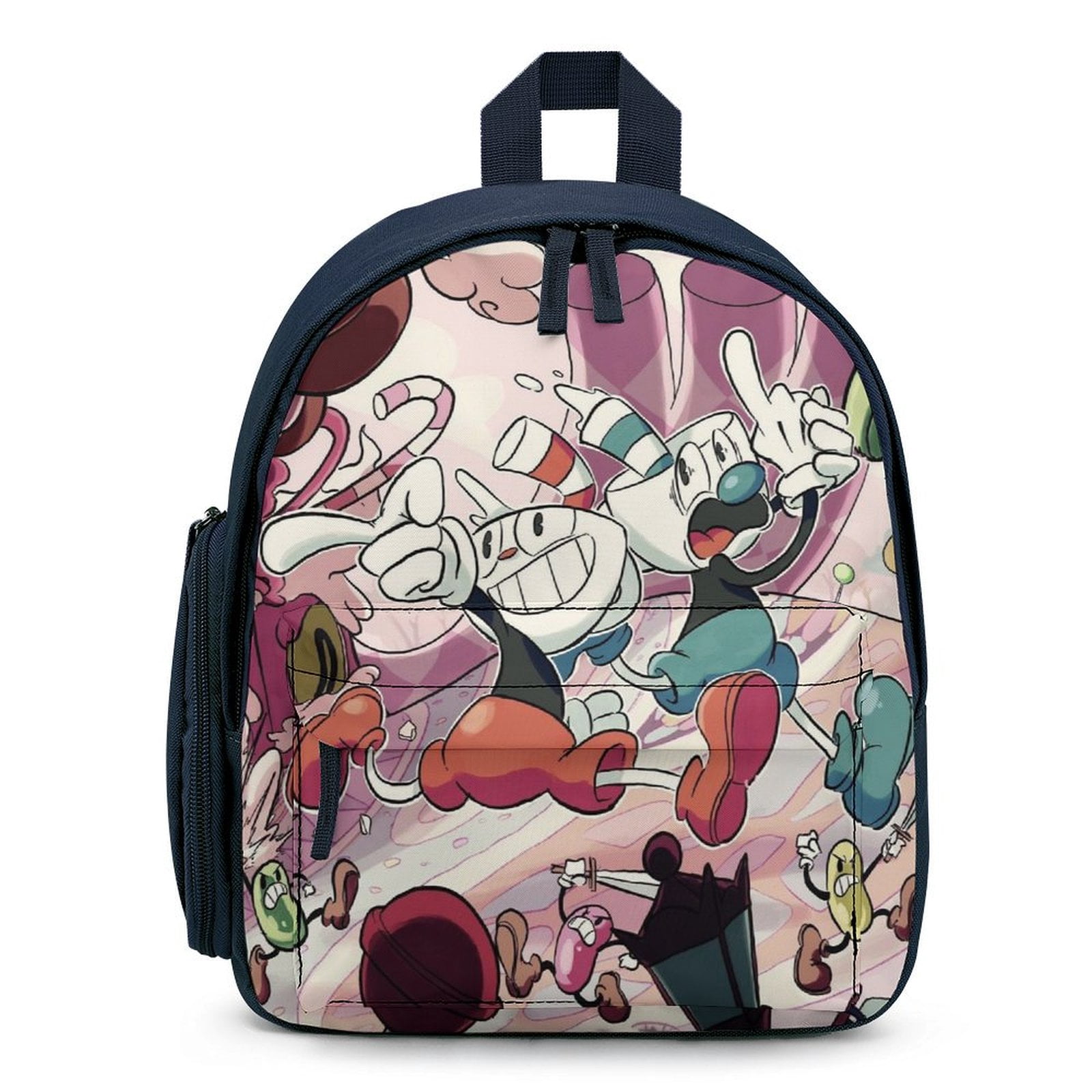 Cuphead Backpack, Lightweight School Bag, Durable Casual Daypack, 12 ...