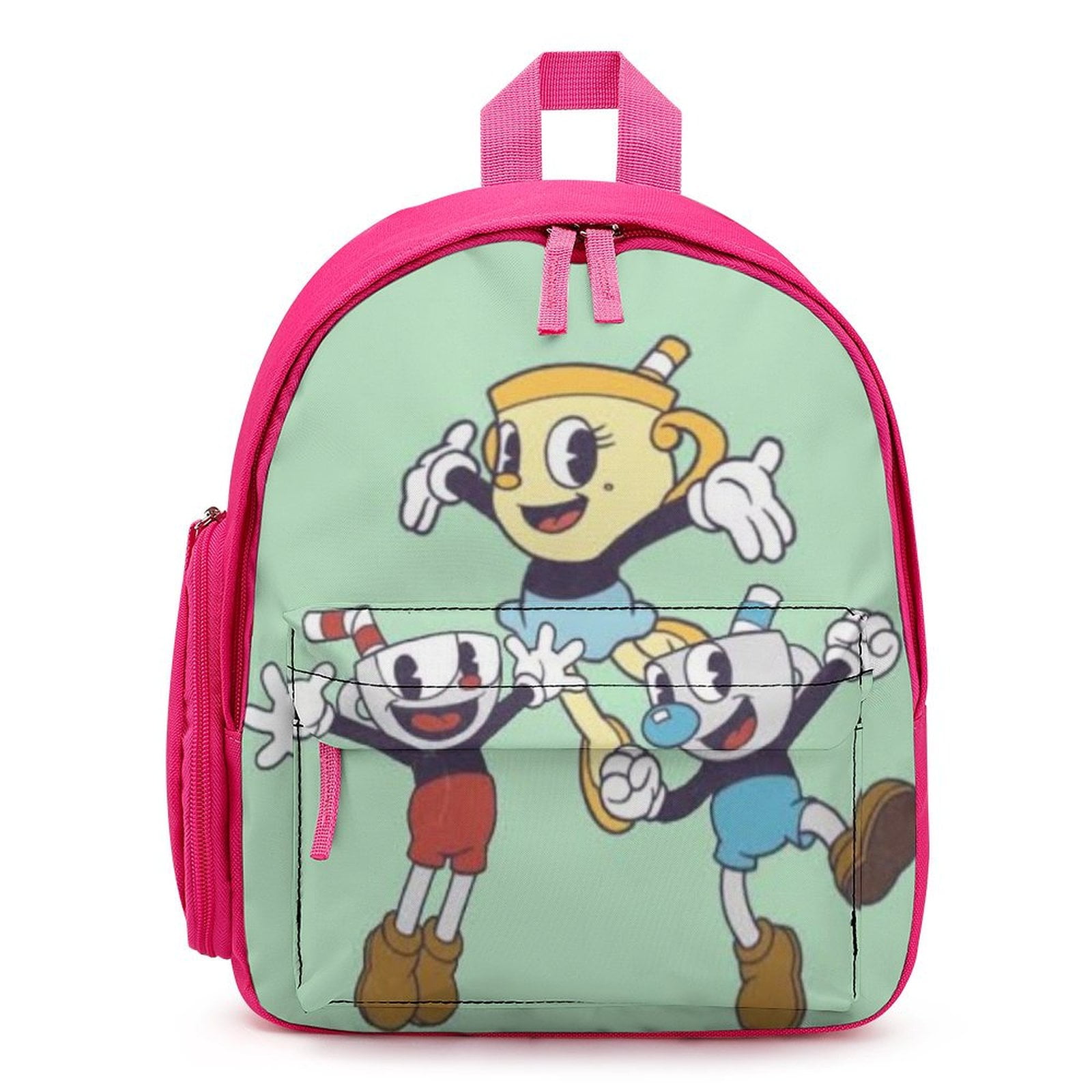 Cuphead Backpack, Lightweight School Bag, Durable Casual Daypack, 12 ...