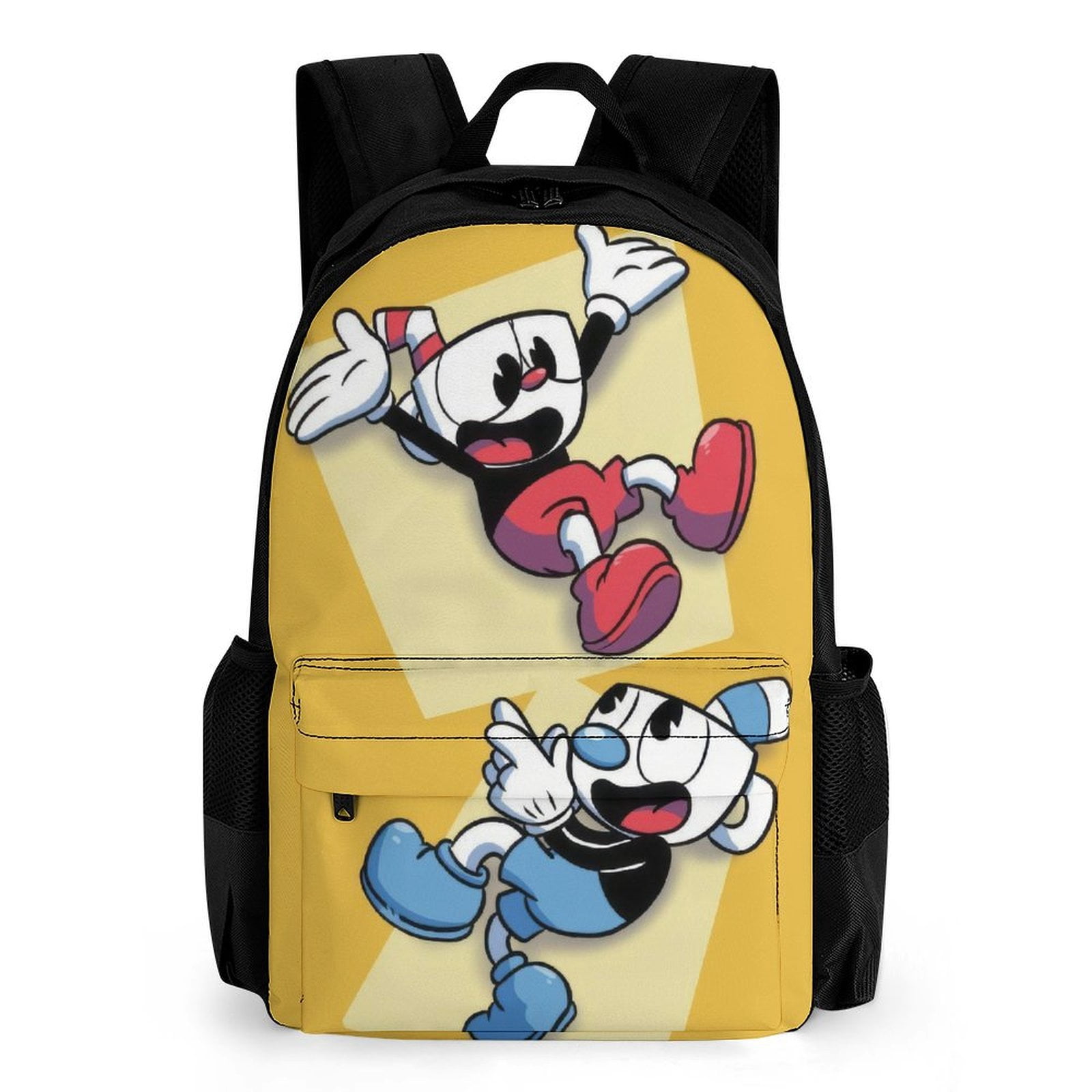 Cup-Head Backpack with Adjustable Straps, Multiple Pockets Backpack ...