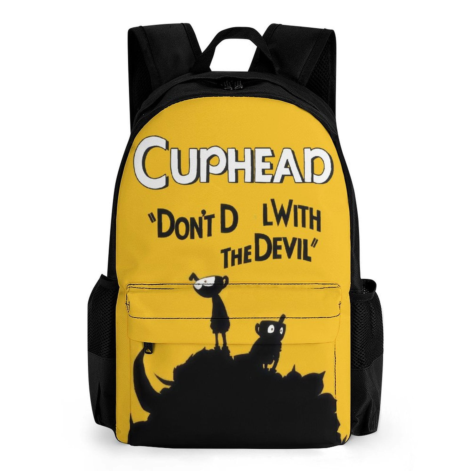 Cup-Head Backpack with Adjustable Straps, Multiple Pockets Backpack ...