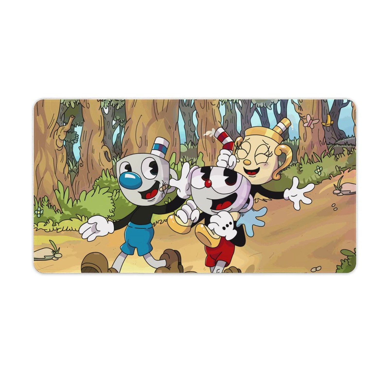 Cuphead Brother Mugman Mouse Pad Extended Gaming No-sliped Large Desk ...