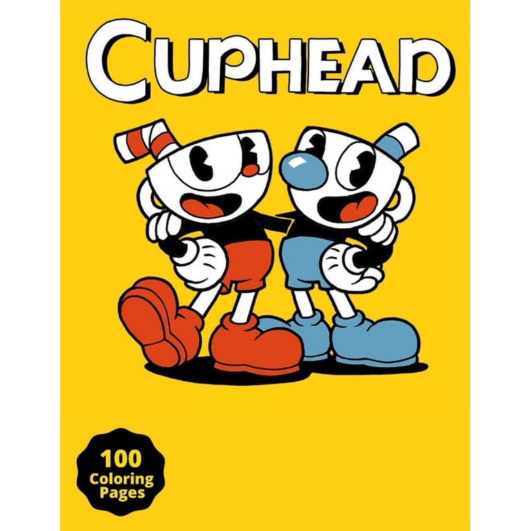 cuphead and mugman coloring pages