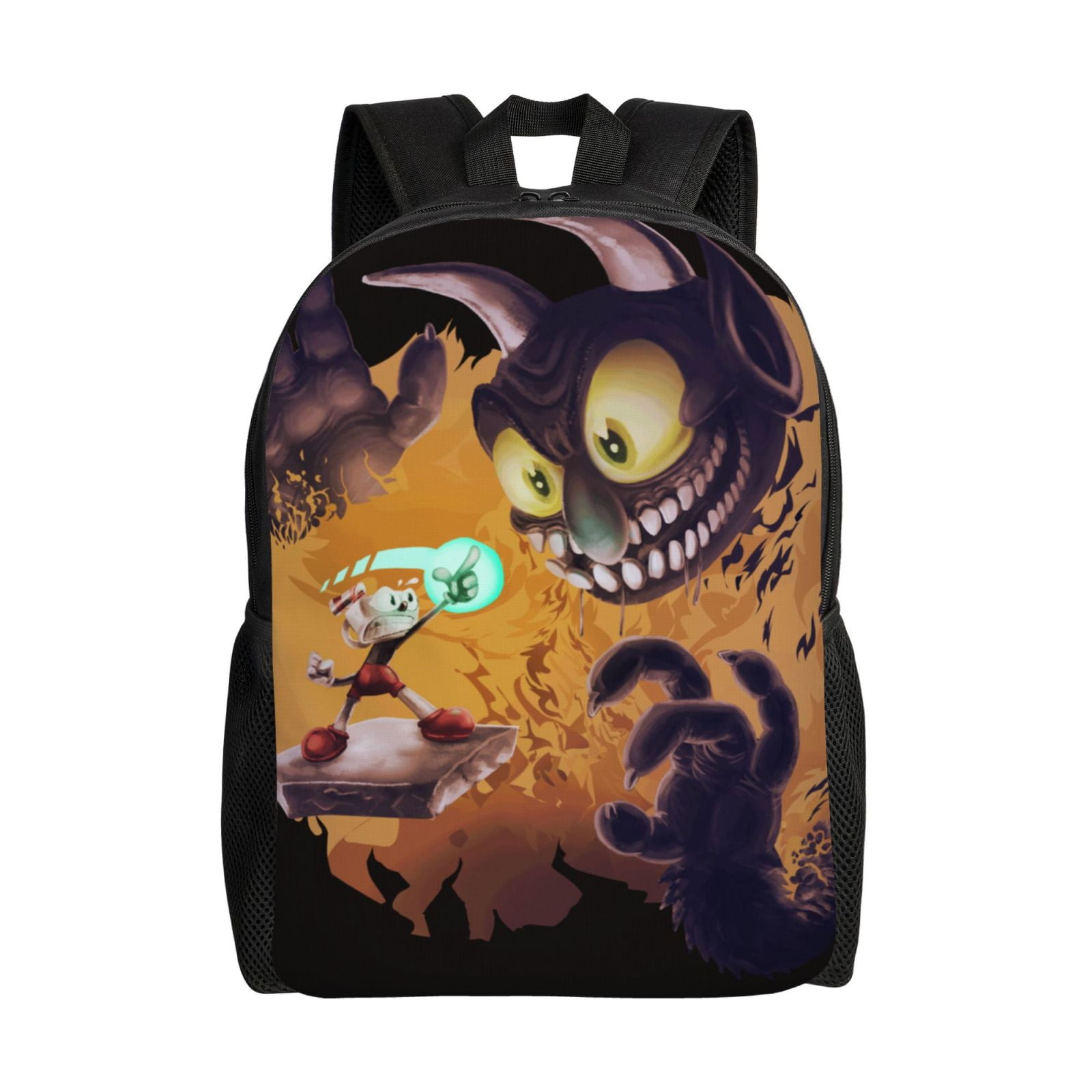 Cuphead Devil Backpack Lightweight Unisex Basic Daypack Bookbag Laptop ...
