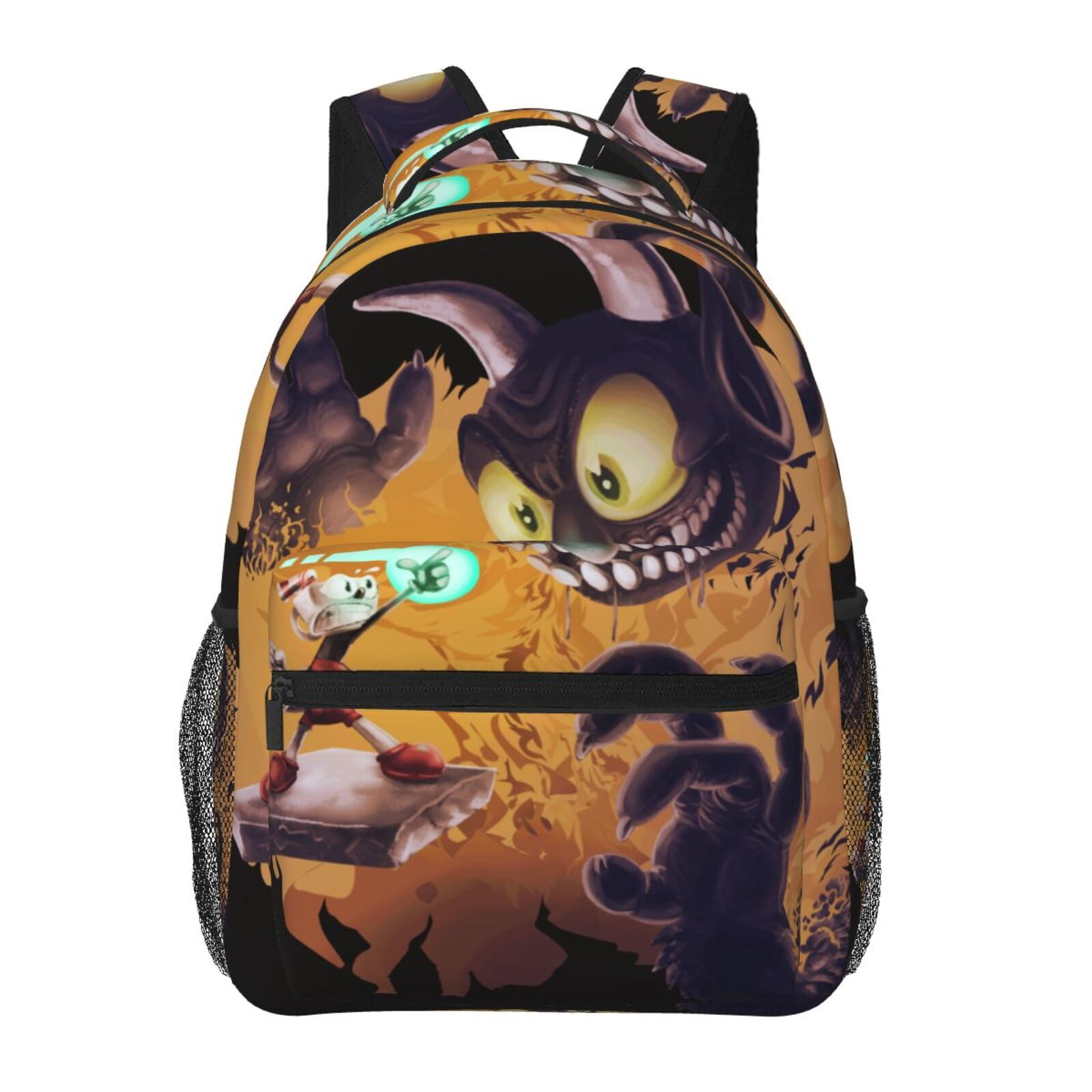 Cuphead Devil Laptop Backpack Daypack Large Capacity Multipurpose ...