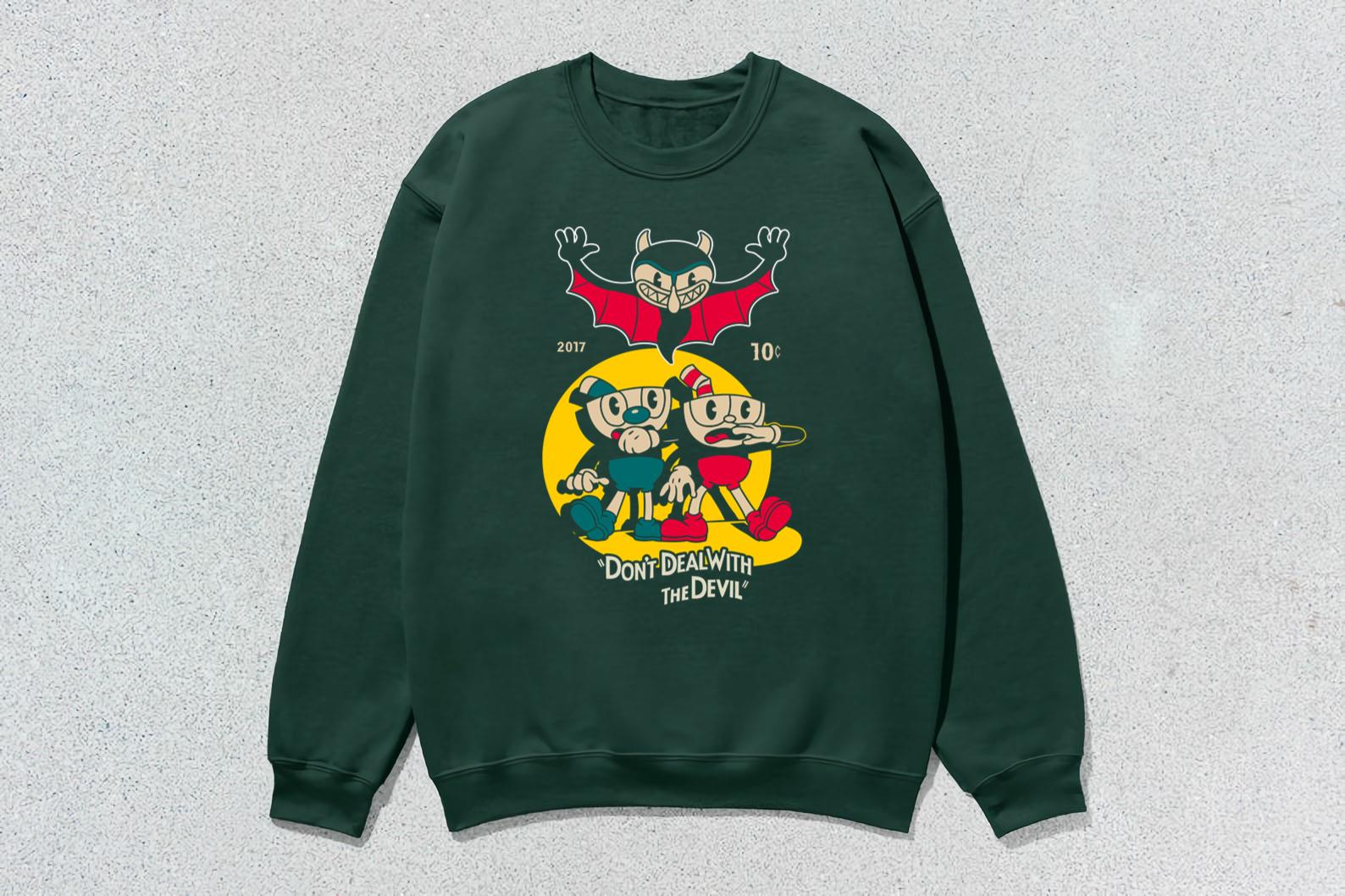 Cuphead Don'T Deal With The Devil 1973139 Unisex, Men'S And Women'S ...