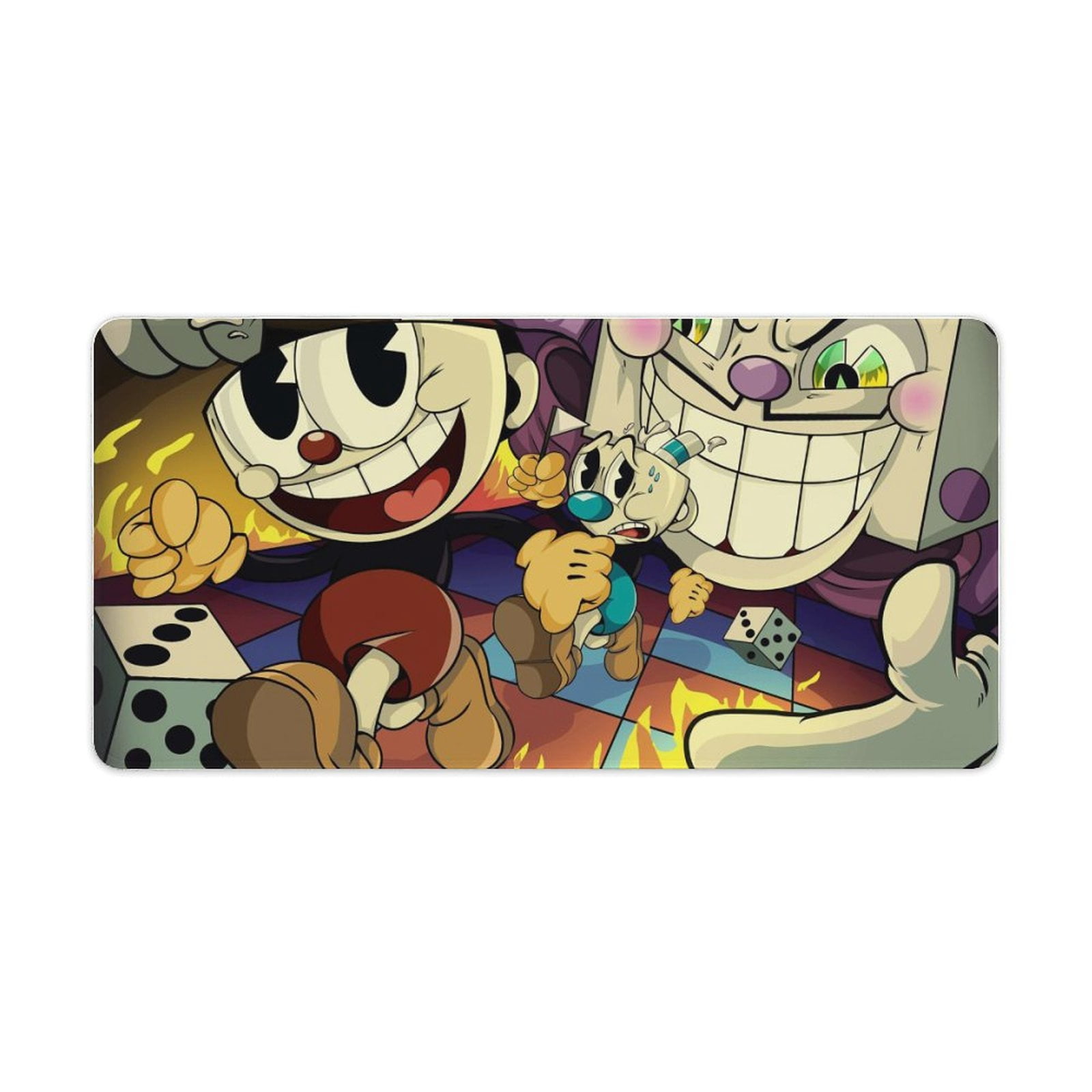 Cuphead Game Mouse Pad Extended Gaming No-sliped Large Desk Mat ...