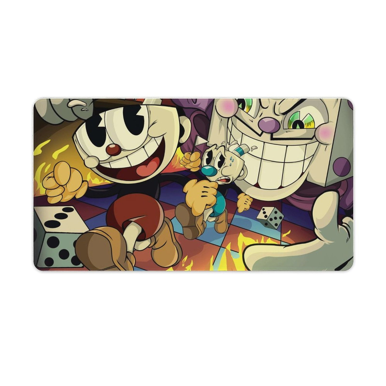 Cuphead Game Mouse Pad Extended Gaming No-sliped Large Desk Mat ...