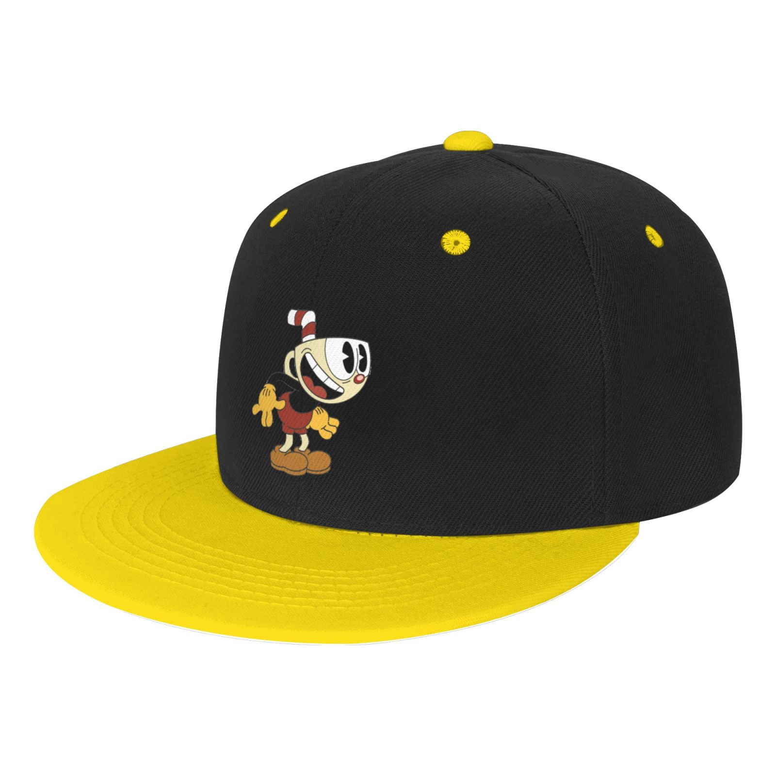 Cuphead Kid's Baseball Cap Hip Hop Hat Adjustable Snapback Trucker Hat ...