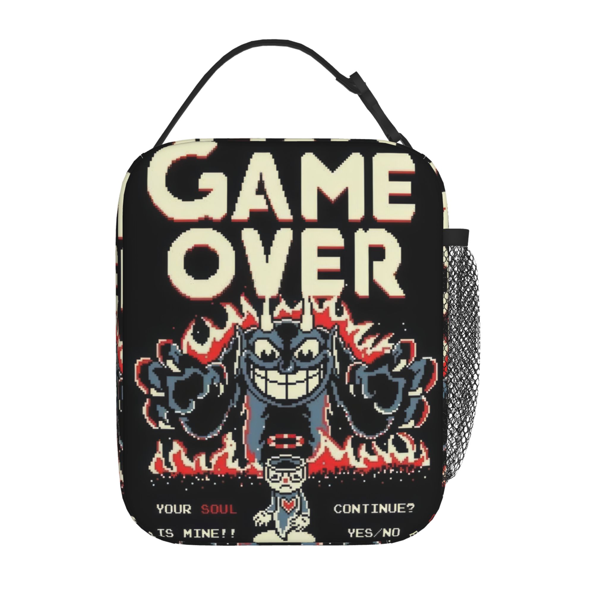 Cuphead Lunch Bag, Lunch Box Lunch Bag Portable Reusable Insulated ...