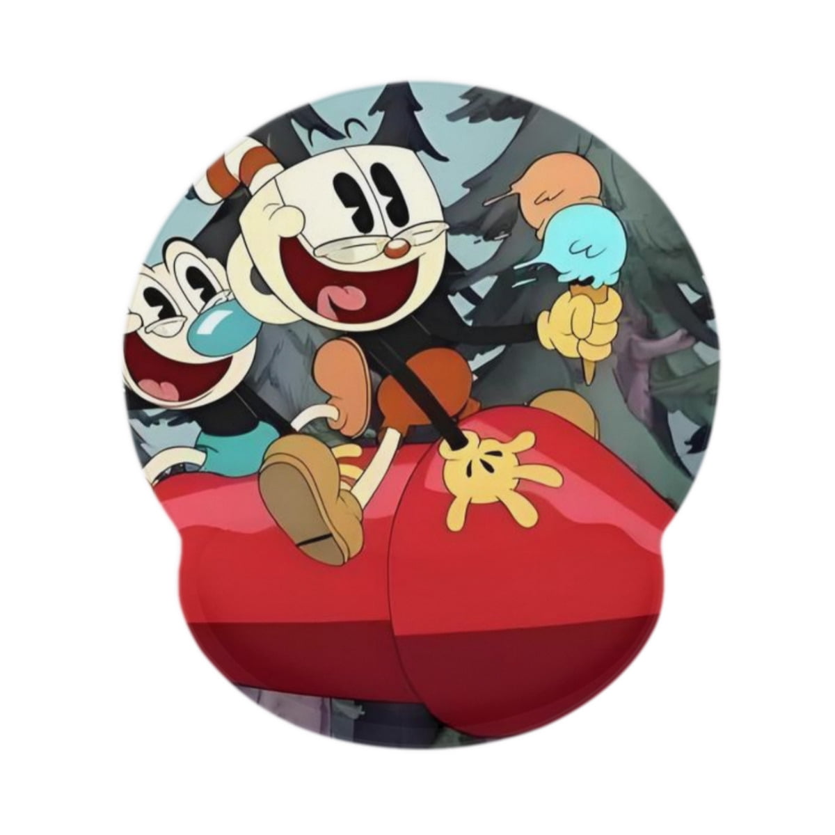 Cuphead Mouse pad high appearance horizontal hand guard wrist mouse pad ...