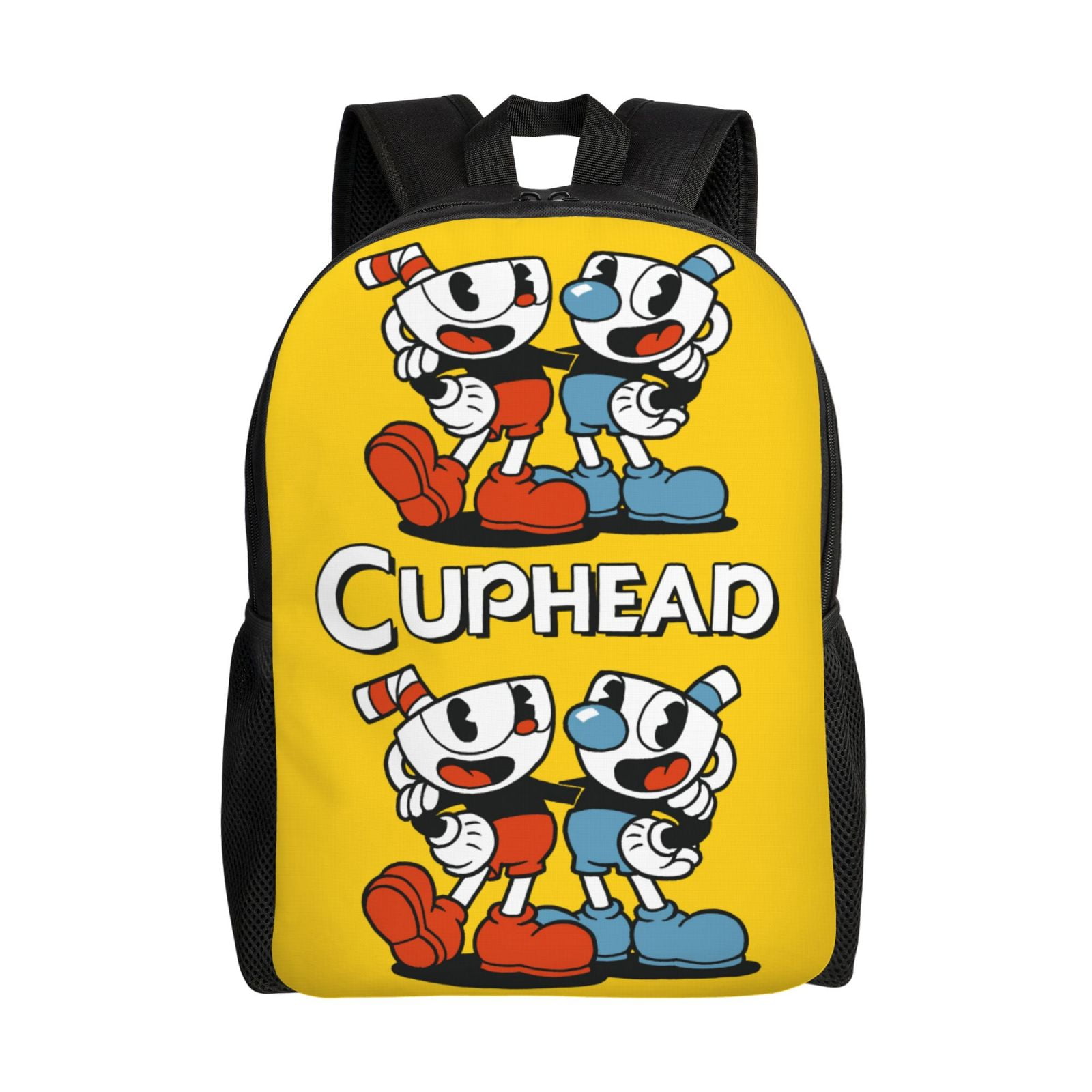 Cuphead Mugman Backpack Lightweight Unisex Basic Daypack Bookbag Laptop ...