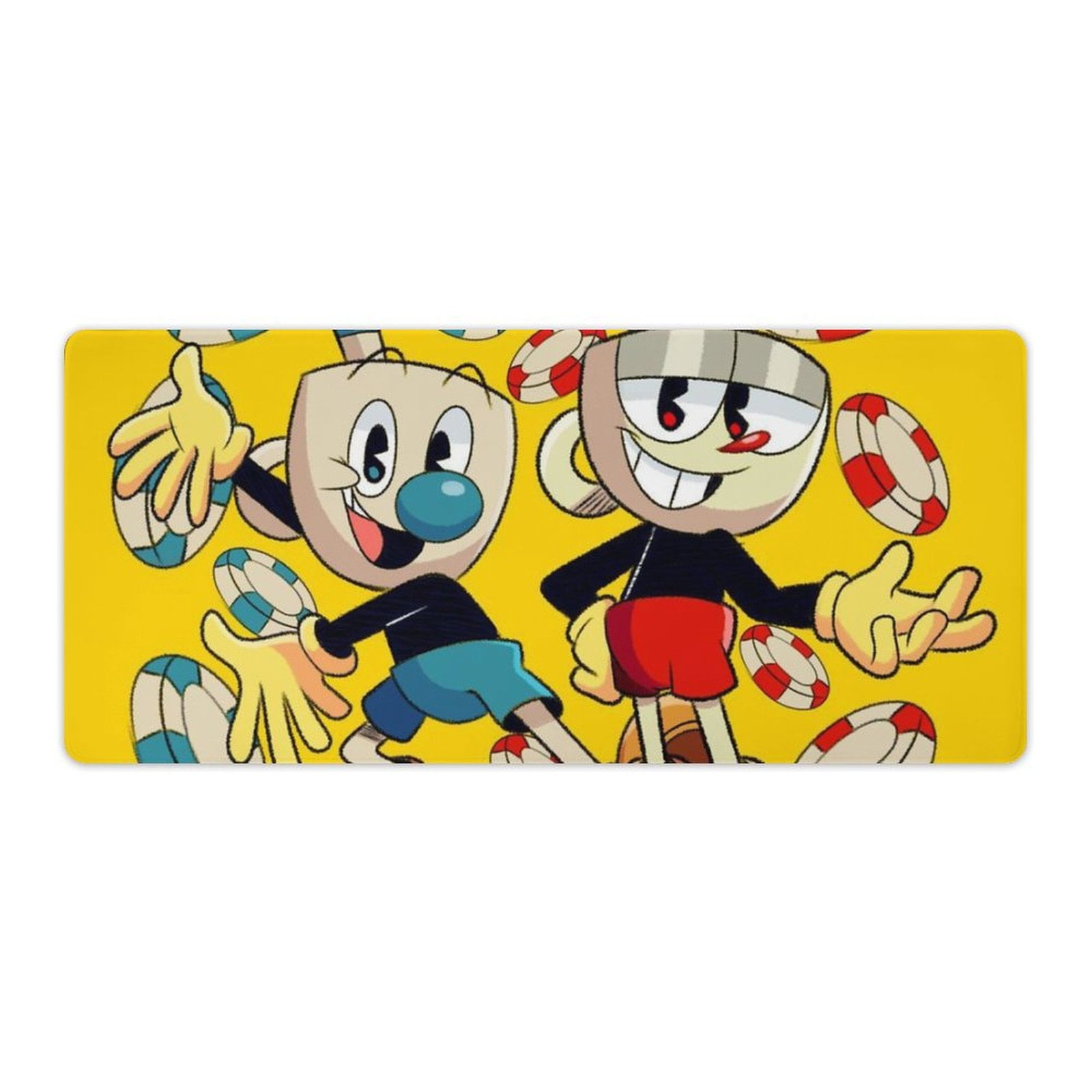 Cuphead Mugman Brother Mouse Pad Extended Gaming No-sliped Large Desk ...