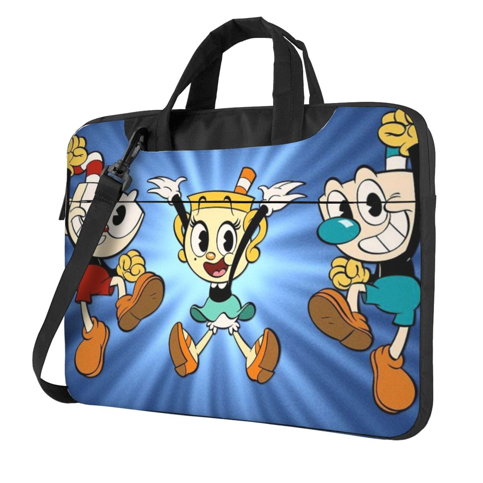 Cuphead Mugman Chalice Laptop Bag Shoulder Portable Laptop Case Sleeve ...