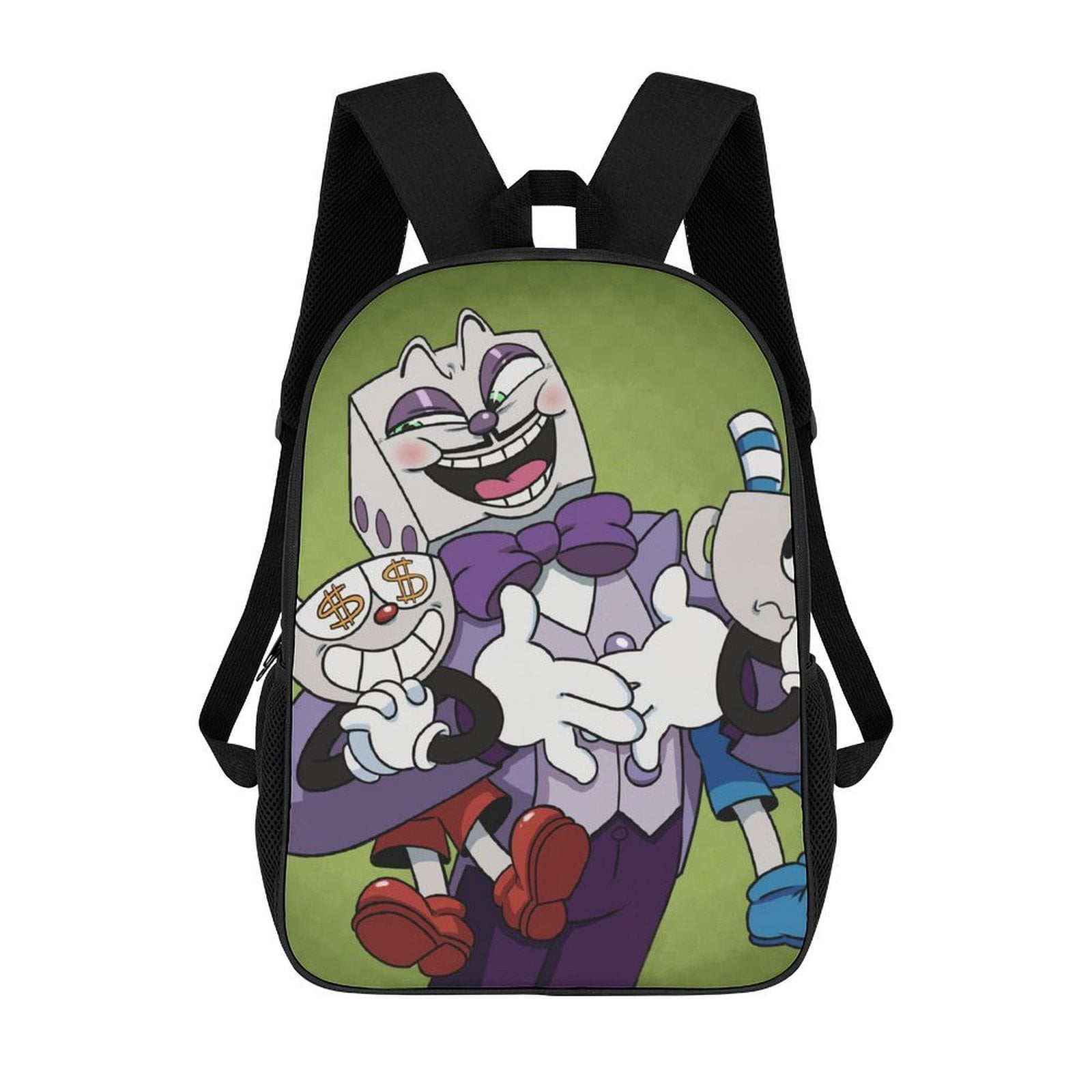 Cuphead Mugman Devil School Bag Laptop Backpack Casual Shoulders ...