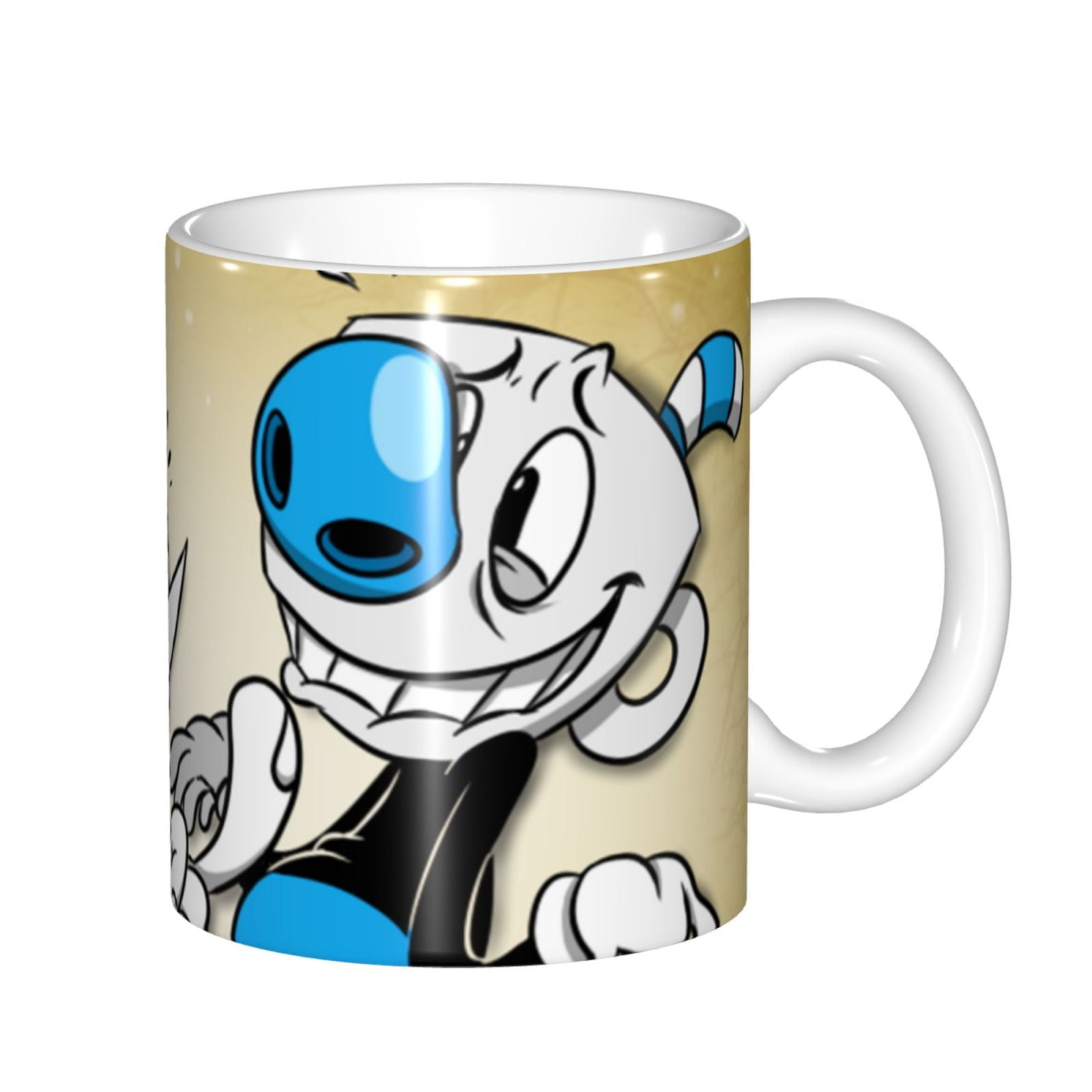 Cuphead Mugman Game Ceramic Mug Fashion Coffee Mug Tea Cup Water Cup ...
