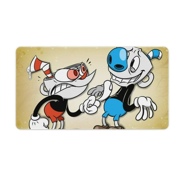 Cuphead Mugman Game Mouse Pad Extended Gaming No-sliped Large Desk Mat ...