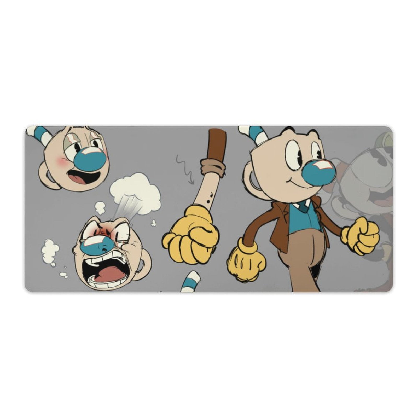 Cuphead Mugman Mouse Pad Extended Gaming No-sliped Large Desk Mat ...